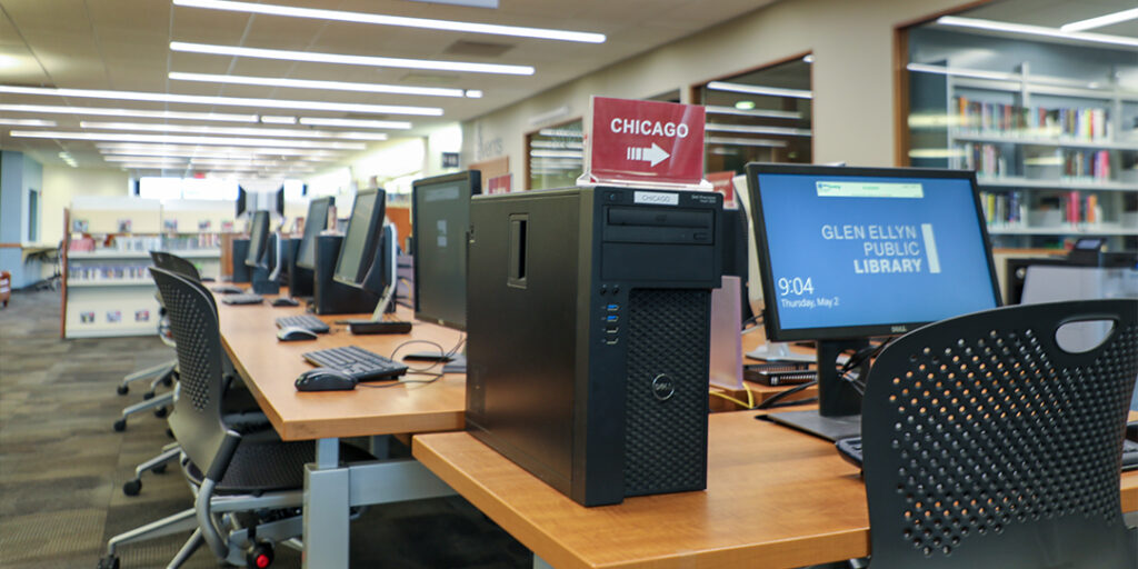 Computers, Copying, Printing, and Internet - Glen Ellyn Public Library