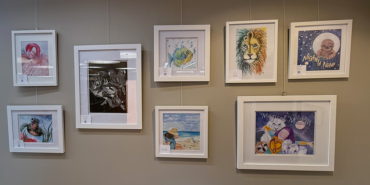 Gallery Wall - Glen Ellyn Public Library