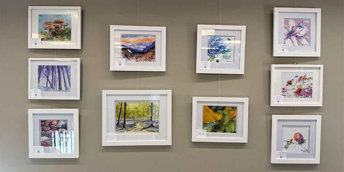 Gallery Wall - Glen Ellyn Public Library