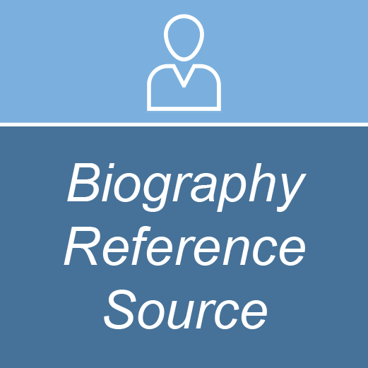 Biography Reference Source - Glen Ellyn Public Library
